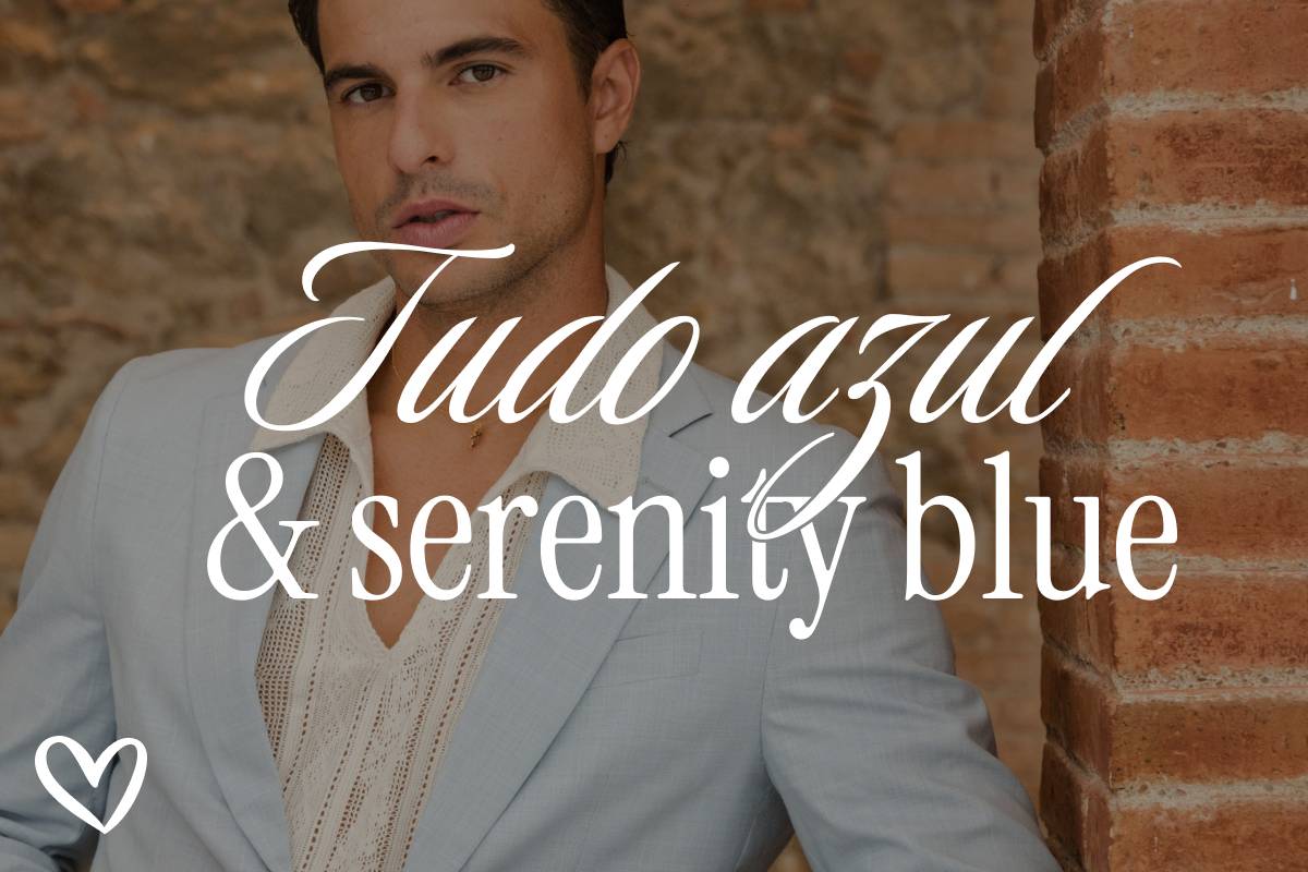 Por que escolher o azul serenity para o seu casamento?
